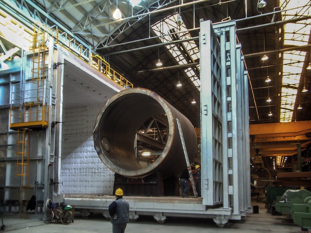 Bogie Hearth Furnace # 1150 - Gadda group - Industrial Furnaces