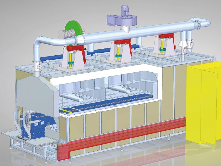 Chain conveyor continuous Furnace # 1296 - Gadda group - Industrial ...